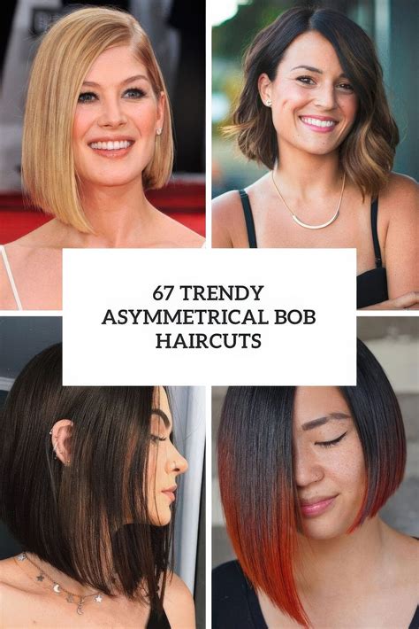 67 Trendy Asymmetrical Bob Haircuts Styleoholic