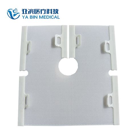 Thermoplastic Fixation Mask For Cancer Oncology Radiotherapy Pelvis