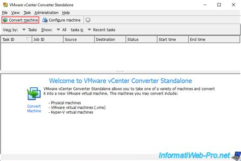 convert a hyper v virtual machine to a vmware esxi 6 7 virtual machine