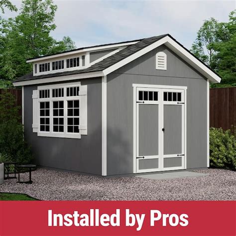 Installed Sheds The Home Depot