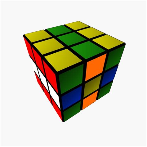 3d Cube Turbosquid 1504834