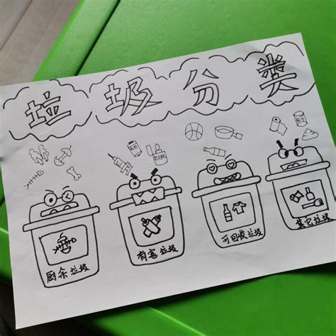 怎么画垃圾分类简笔画简单漂亮简单（漂亮13张） 简笔画图片大全