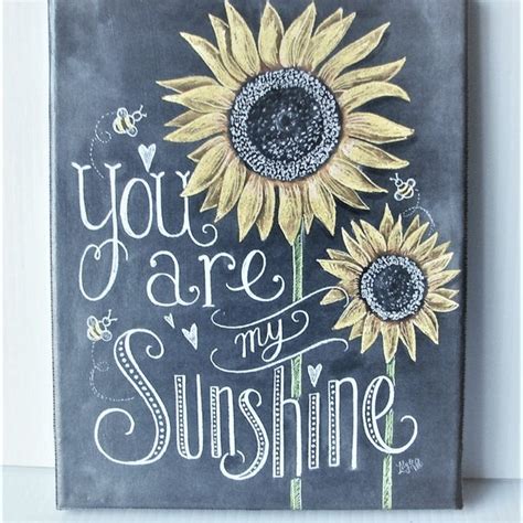 You Are My Sunshine Wall Art Etsy
