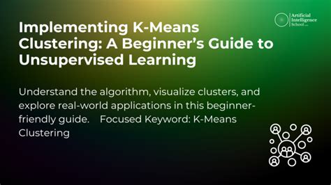 Introduction To K Means Clustering Artificial Intelligence School