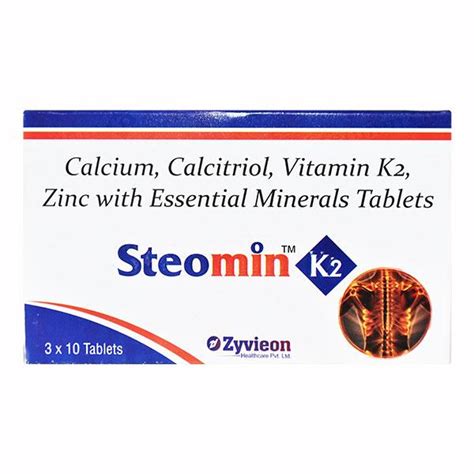 Steomin K2 Tablet 10s Buy Medicines Online At Best Price From