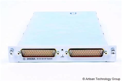 34938A Agilent 20 Channel High Current GP Switch Module ArtisanTG