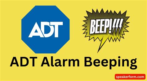 Adt Alarm Beeping Heres How To Stop The Annoying Sound