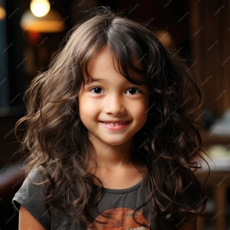 Premium Ai Image Sunny 8yearold Malaysian Girl With Beaming Smile