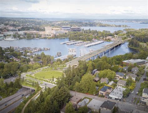 Sr 520 Montlake Lid And Land Bridge Lmn Architects