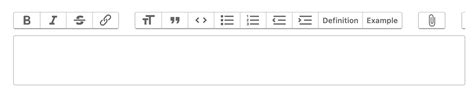 javascript custom elements on a toolbar possible event listener