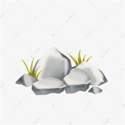 古风岩石石头石块石头素材图片免费下载 千库网