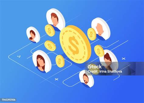 아이소메트릭 추천 마케팅 개념 추천 프로그램 전략 친구 추천 네트워크 마케팅 건축하기에 대한 스톡 벡터 아트 및 기타 이미지