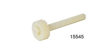 1955 1957 Chevy Speedometer Gear White With 25 Teeth 3 Speed With