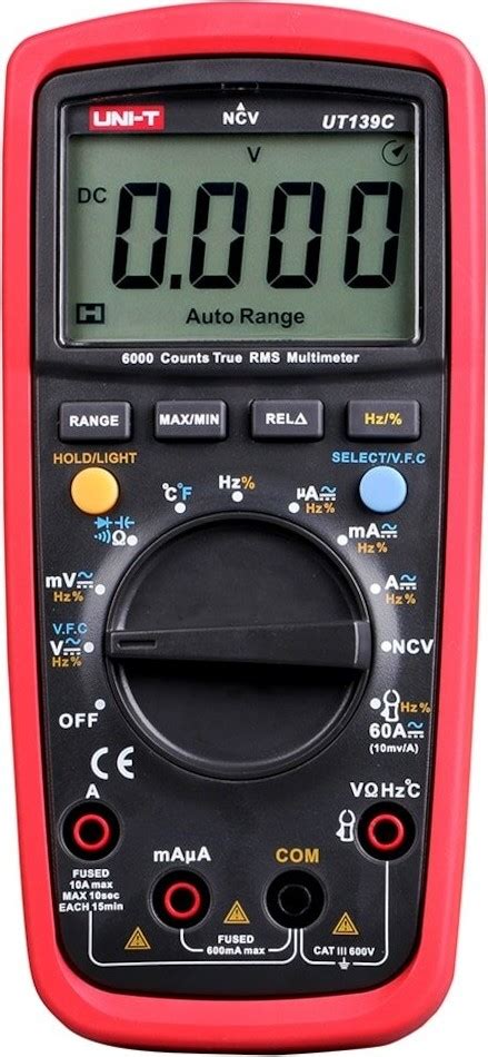 Uni T Ut 139c True Rms Digital Multimeter Ut139c Hepsiburada Global