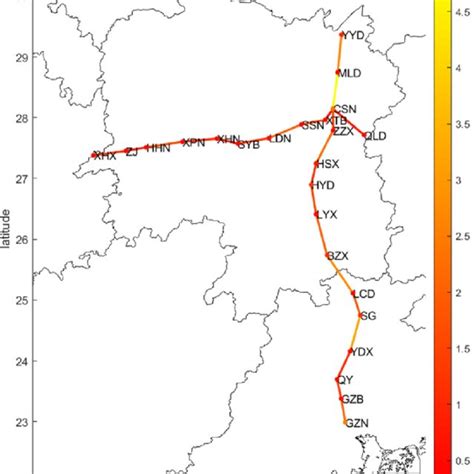 Failure Probability Of Sections And Stations Download Scientific Diagram