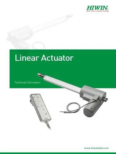 Hiwin Linear Actuators 4 115 V AC At Best Price In Chennai ID 11690390162