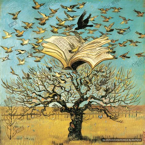 Ai创作图百科全书插画 书放装饰画 自由插图装饰画 人创造了书 魅力图书馆装饰画艺术 书籍配画 自然与文学 飞向知识的海洋 文学插图 文学插画 知识的大树 文学图片 书海翱翔 阅读的想象力