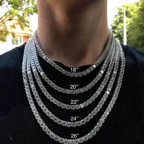 Tennis Chain Wholesale And Custom Jewelry