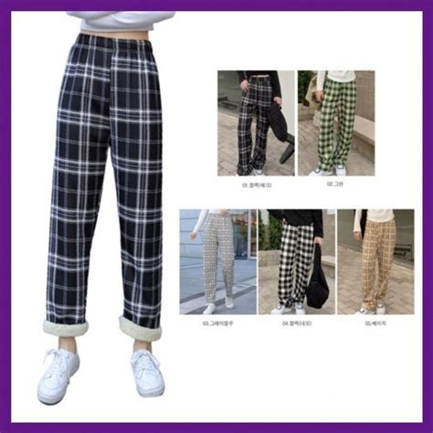 다온이상점 데일리바지 윈터 허리밴딩 패턴 기모팬츠 일자핏 따뜻
