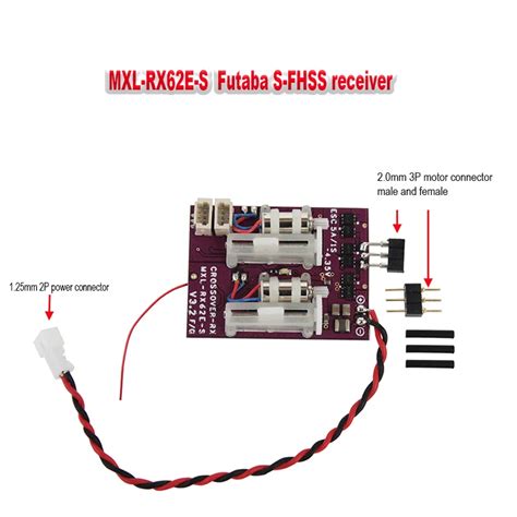 Mxl Rx62e S Futaba Sfhss Receiver Instruction Manual