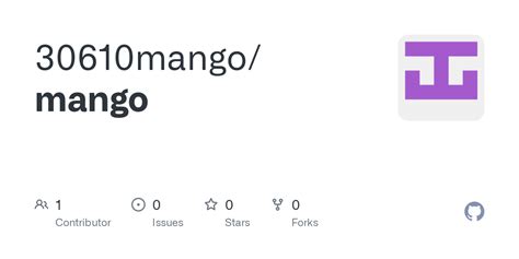 Github 30610mangomango