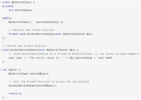 Learned That Many People Dont Even Know About The Friend Keyword In