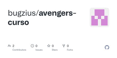 Github Bugziusavengers Curso