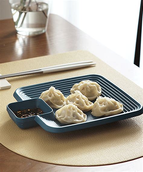 푸코 만두 간장종지 정사각 접시 전자레인지 그릇 에이블리