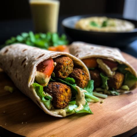 Falafel Wrap Desi Food Point