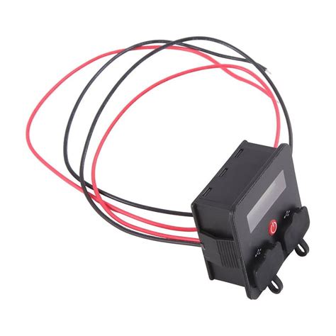 Dc12 24v Battery Capacity Indicator Voltmeter Battery Monitor Meter