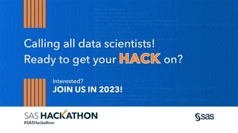 sas on linkedin sashackathon datascience dataanalytics