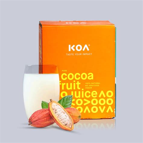 Koa Launches Its First Cocoa Fruit Juice Koa Natural In Ghana