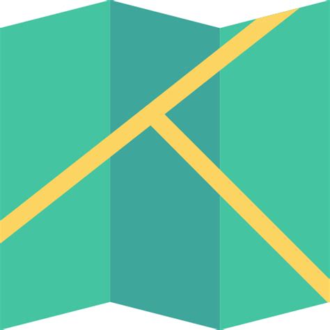 Map Dinosoft Flat Icon