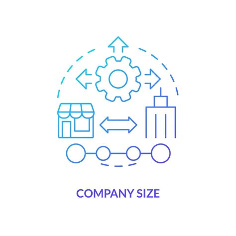 Company Size Blue Gradient Concept Icon Software Delivery Picking Release Management Tools