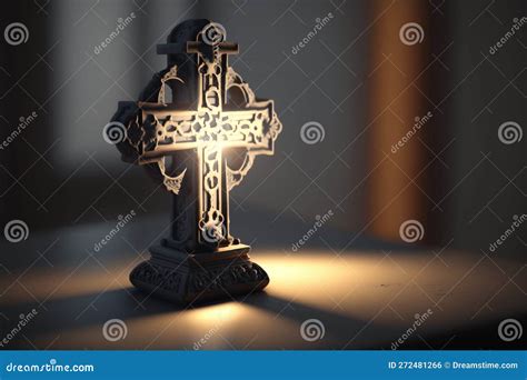 Kruis Christelijke Religie Orthodoxie En Katholiek Goddelijke Symbolen In De Vorm Van De