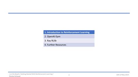 Getting Started With Deep Reinforcement Learning Ppt