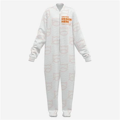 All Over Print Womens Thicken Footed Onesies One Piece Pajama