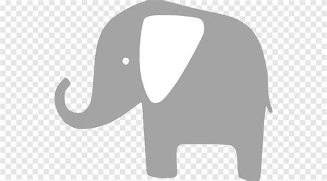 Силуэт слона для вырезания шаблон картинки