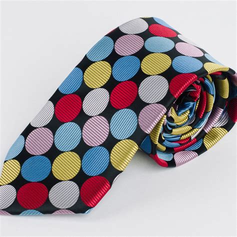 Classic Polka Dot Tie And Pocket Square Hd Collection Multi Steven