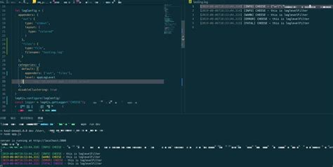 nodejs log4js日志管理配置出口 输出位置 通过appender 多种输出方式：控制台、smtp、file、m 掘金