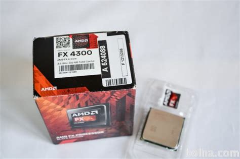 AMD FX 4 Core Black Edition FX 4300