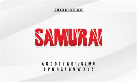 Premium Vector Sharp Deep Shape Design Font Vector Premium Vektor