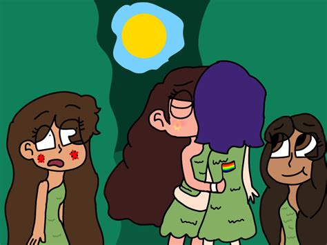 A Camp Kiss By Arianabutterfly On Deviantart