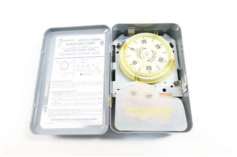 Intermatic C8865 Repeat Cycle Timer 125v Ac 55 Off