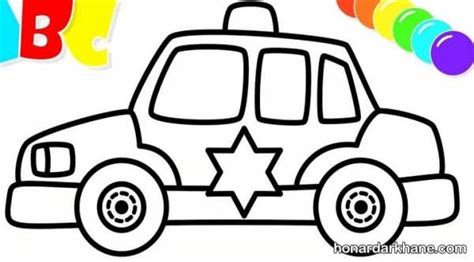 مدل نقاشی ماشین های مختلف و جذاب برای کودکان