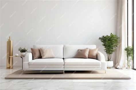 Premium Photo 3d Render White Waves Curved Shapes White Architecture Modern Minimal Design