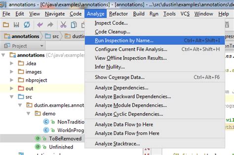 Inspired By Actual Events Applying Ide Inspections To Custom Java