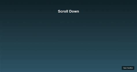 React Intersection Observer Examples Codesandbox