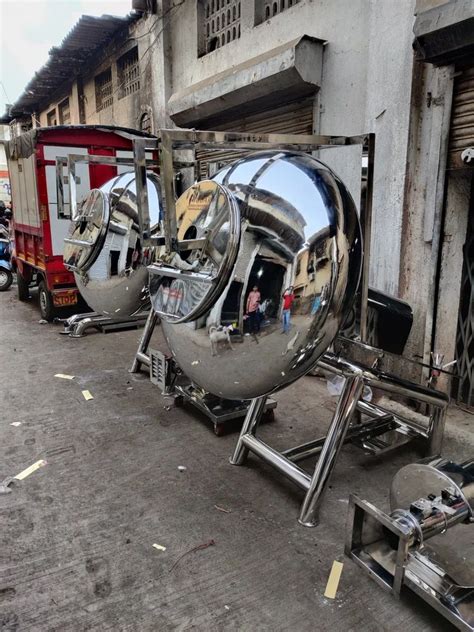 Stainless Steel Conventional Coating Pan Grade Ss 316 Capacity 3 Kg To 50 Kg At ₹ 365000 In