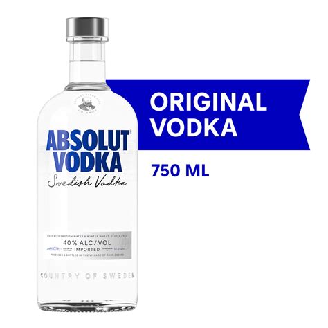 Absolut Vodka Bottle Sizes